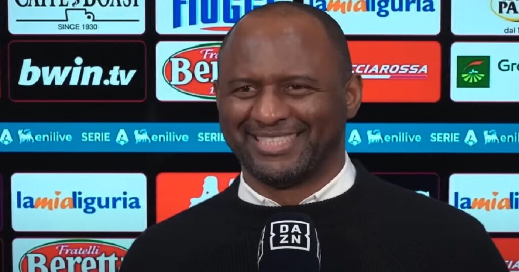Vieira si gode il nuovo Genoa: "La strada è quella giusta" - Radio Sportiva