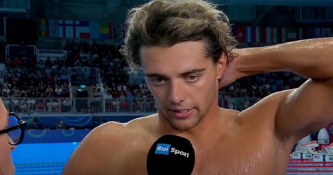 Mondiali di nuoto: Ceccon in finale nei 100 farfalla col record ...