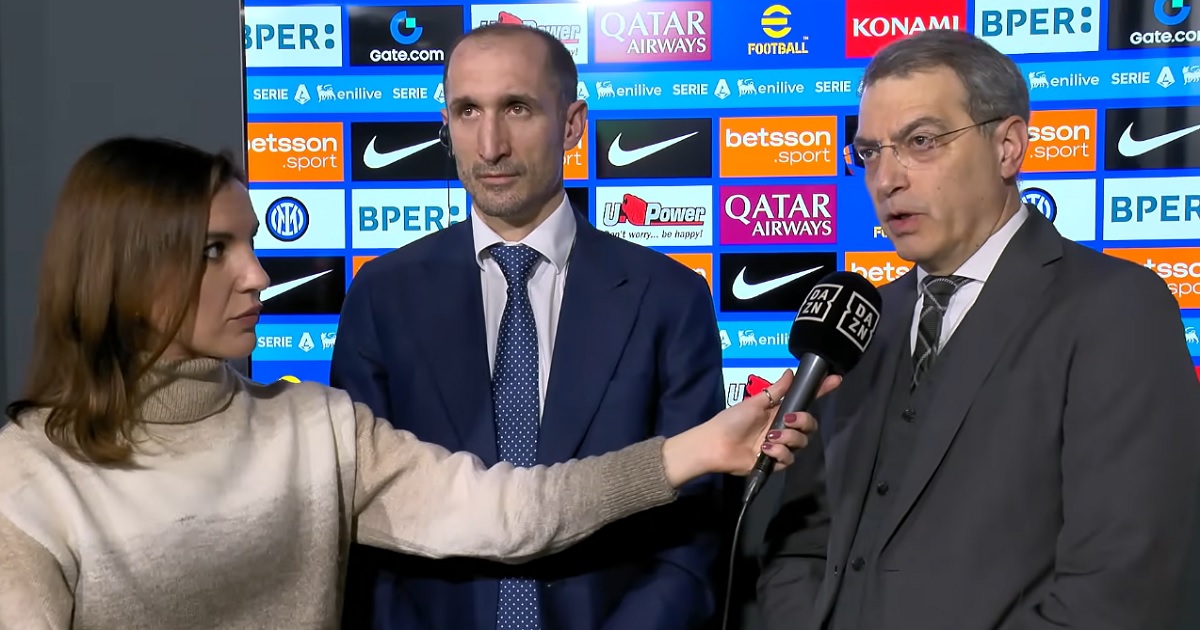 Inter-Juve: Comolli fermato fino a marzo, Chiellini stop di 10 giorni ...
